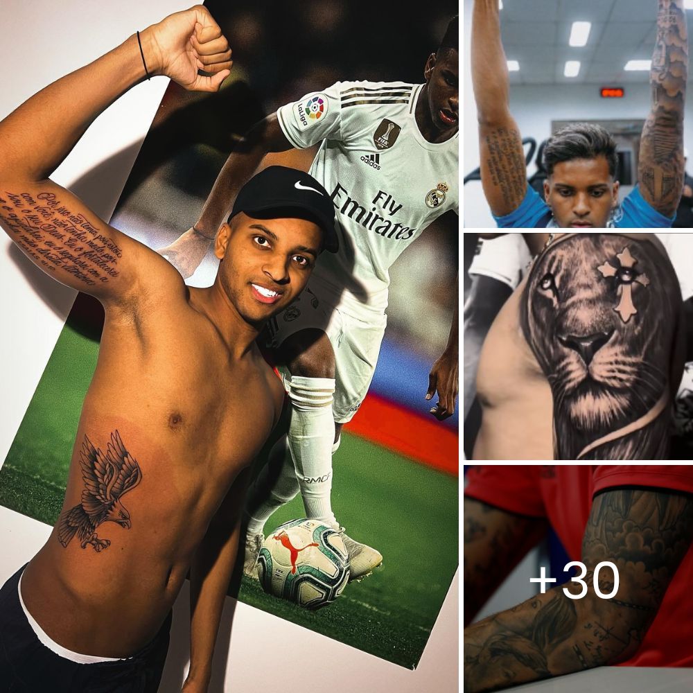 Fans are crazy about Rodrygo Goes’s tattoos, from the tattoos on his ...