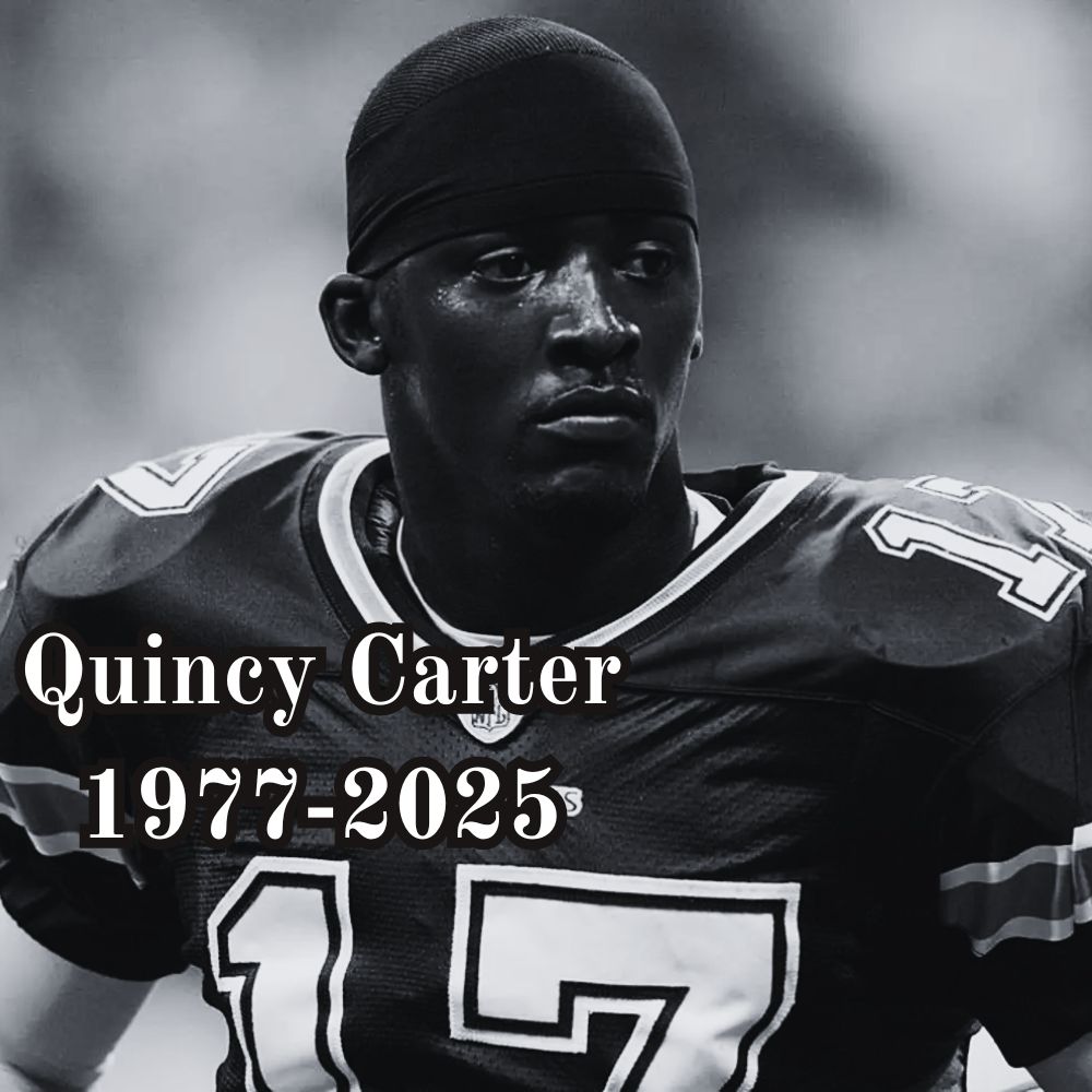 Sad news: Cowboys legend – Quincy Carter – the heart of Dallas – has ...